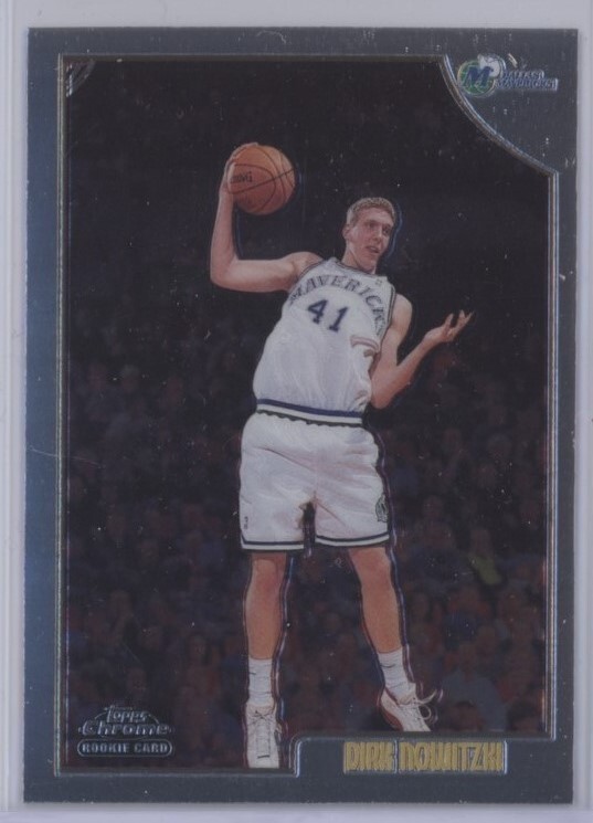 DIRK NOWITZKI 1998-99 Topps Chrome ROOKIE CARD RC Mavericks #154 | eBay