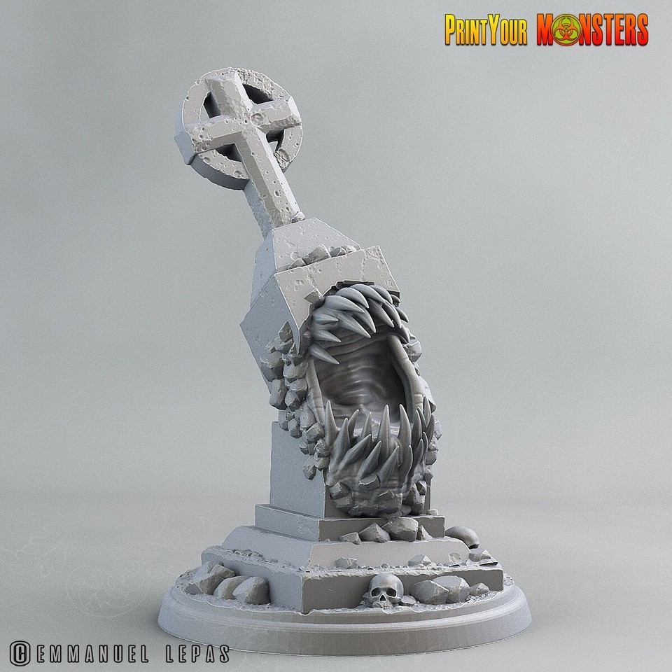 Graveyard mimic Legion Terrain Scenery Tabletop Miniatures 28mm | eBay