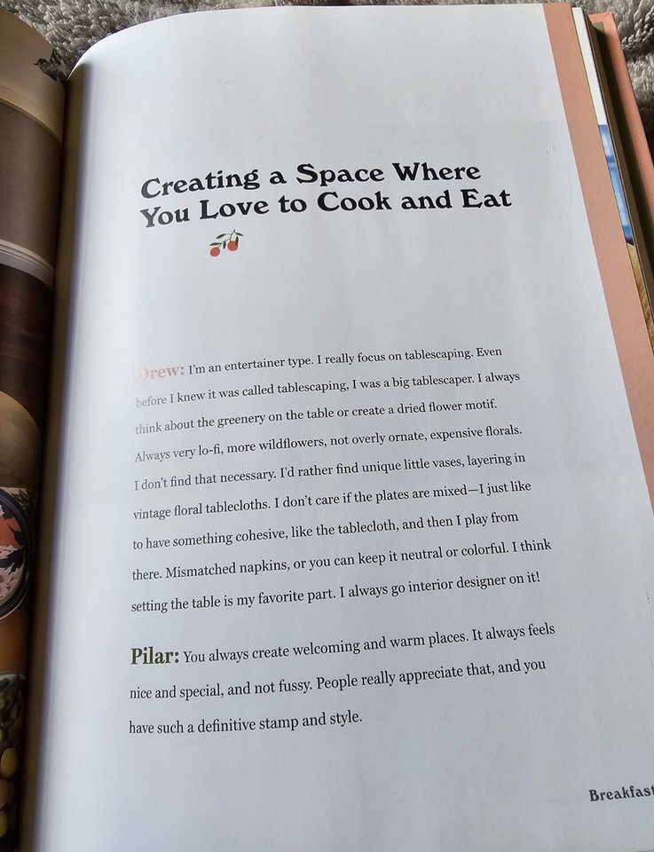 DREW BARRYMORE Rebel Homemaker COOKBOOK Food Family Life New ...