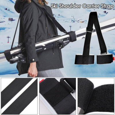 Ski Shoulder Carrier Strap Adjustable Portable Snowboard Carrying Strap ...