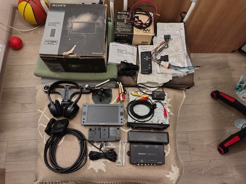 Sony MEX-R5 XVM-F65WL Monitor MV-02HP - Car Stereo Mobile Media Station ...