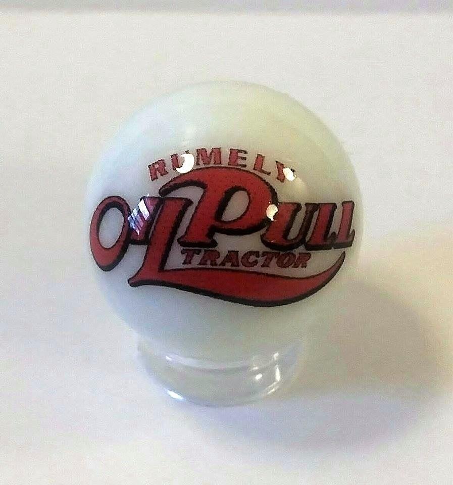 Rumely Oil Pull Farm Tractor Logo Advertising 1" Glass Marbles # 2 | eBay