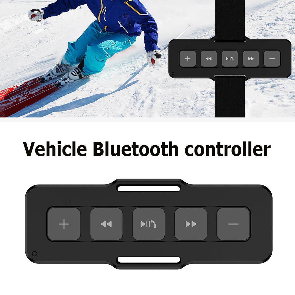 Wireless Bluetooth-compatible Remote Motorcycle Handlebar Media ...