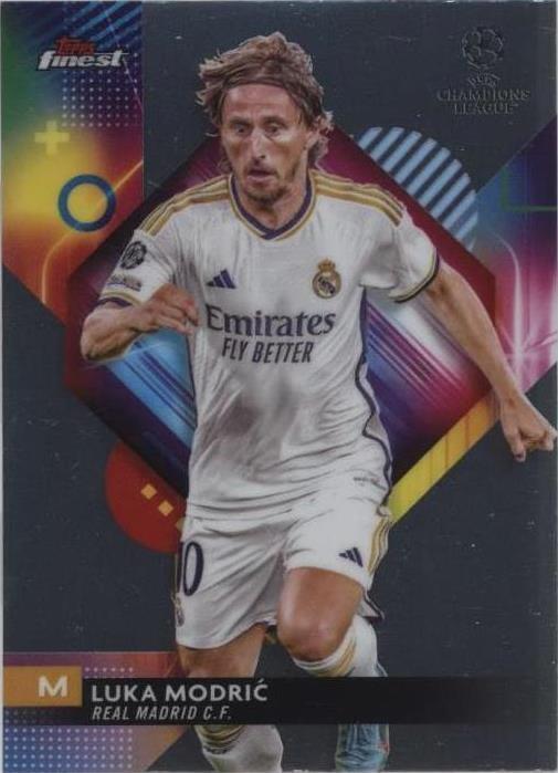 2023-24 Topps Finest UEFA Club Competitions - Luka Modric #103 for sale ...