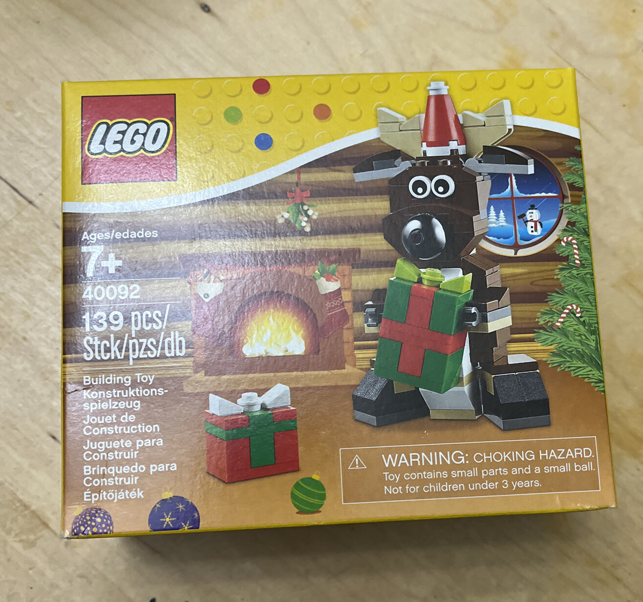 LEGO 40092 Christmas Reindeer W/Packages Brand New Sealed Retired ...