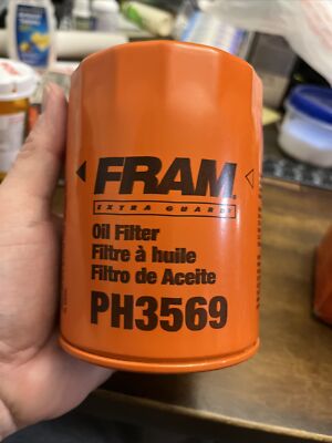 Fram Extra PH3569 Oil Filter For Select Volvo Volkswagen Audi + Car ...