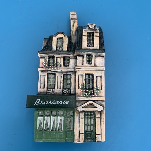 VTG Dominique Gault French Miniature Brasserie Store Paris Building ~4 ...