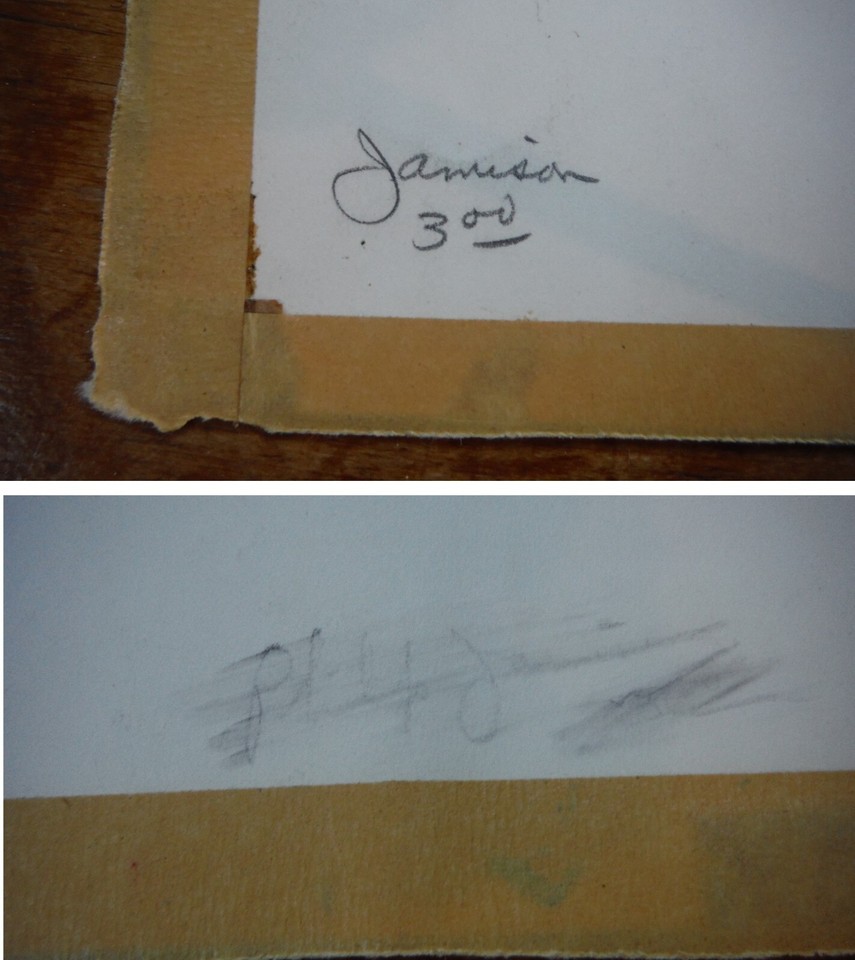 Vintage Philip Jamison Signed West Chester PA "Frank's Barn" Watercolor ...