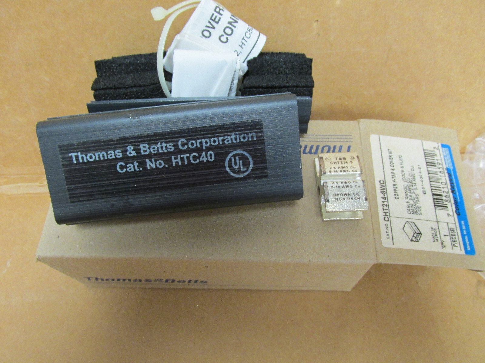 THOMAS & BETTS CHT214-9WC COPPER H-TAP & COVER KIT (NEW) | eBay