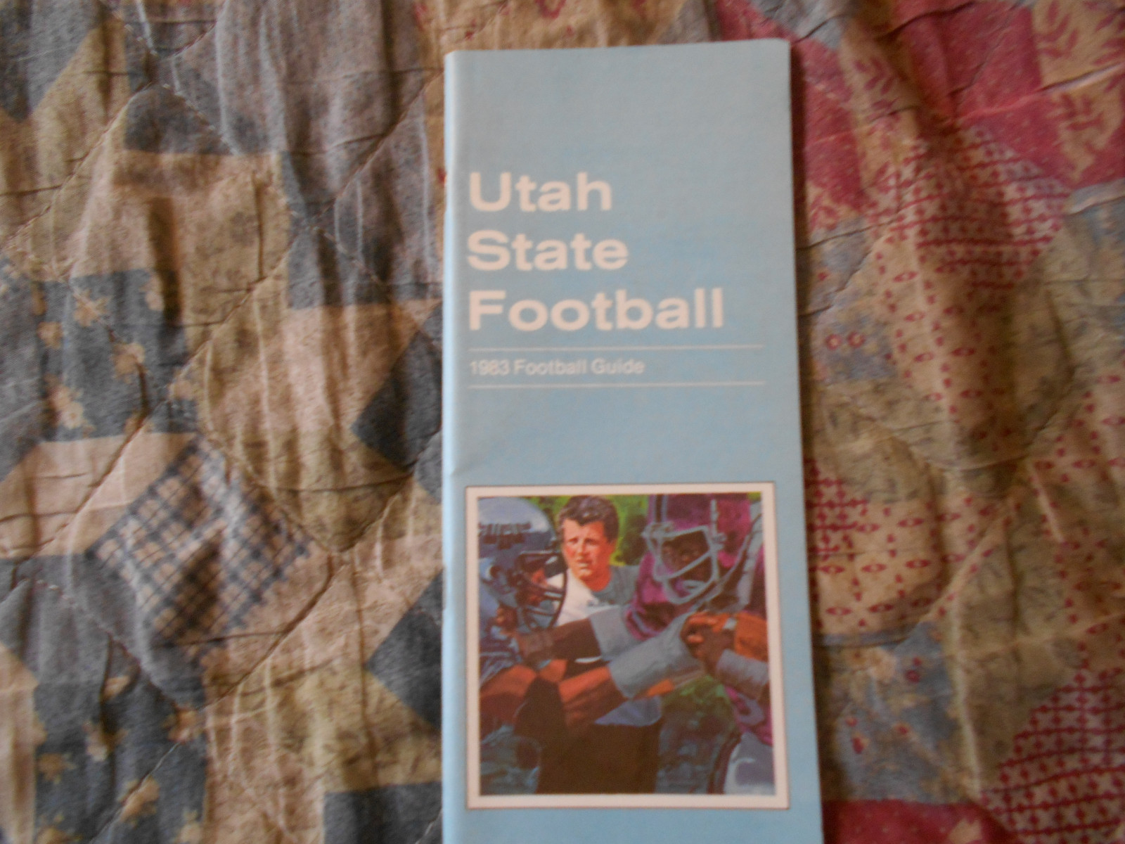 1983 UTAH STATE AGGIES FOOTBALL MEDIA GUIDE Yearbook Program Press Book ...