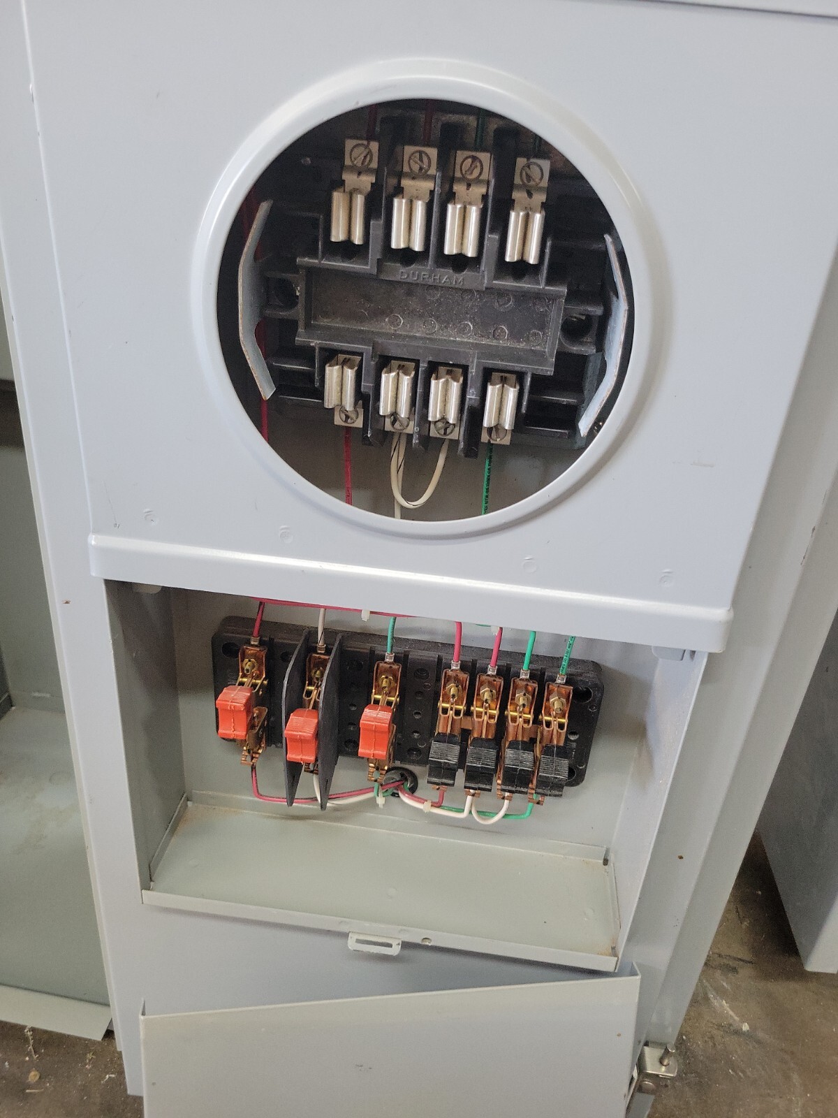 Durham Company 1600 amp Pre-Wired Transocket CAT# 1005014B | eBay