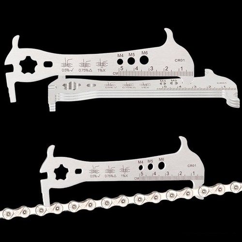 Effective Chain Wear Indicator Ruler for Extending Bike Chain Lifespan ...