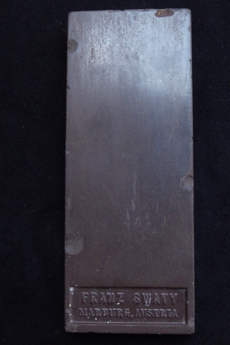 Vintage FRANZ SWATY Marburg Austria Razor Hone Knife Sharpening Stone ...