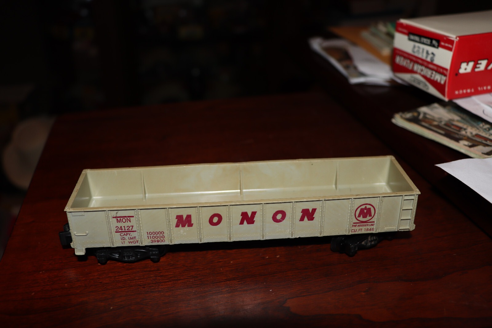 VINTAGE American Flyer 24127 Monon Gondola Vintage A.C. Gilbert 1961-1965 | eBay