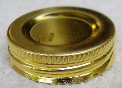 ALADDIN brand BRASS FILLER CAP fits most alladin glass oil lamp N102B ...