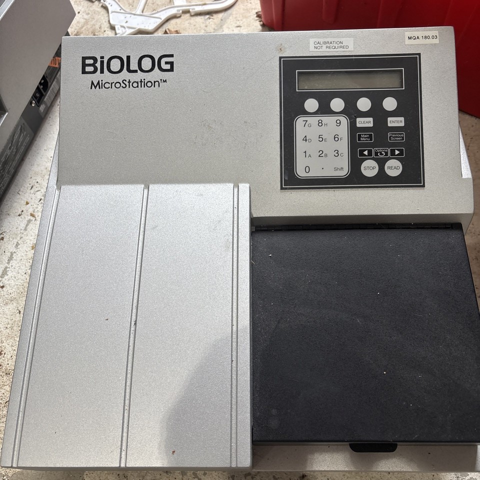 Biolog MicroStation ELX808BLG Reader Analyzer As Is Untested | eBay