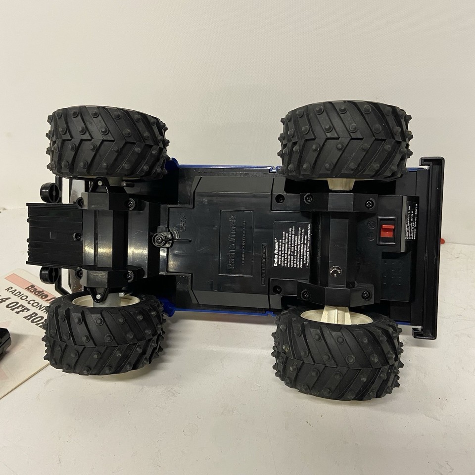 NEW OLD STOCK VINTAGE 1980S TANDY RADIO SHACK OFF ROADER 4x4 R/C FORD ...