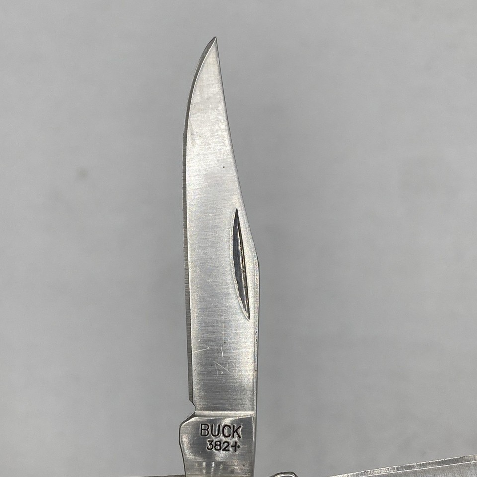 Buck 382 Trapper Knife - Red (2019) | eBay