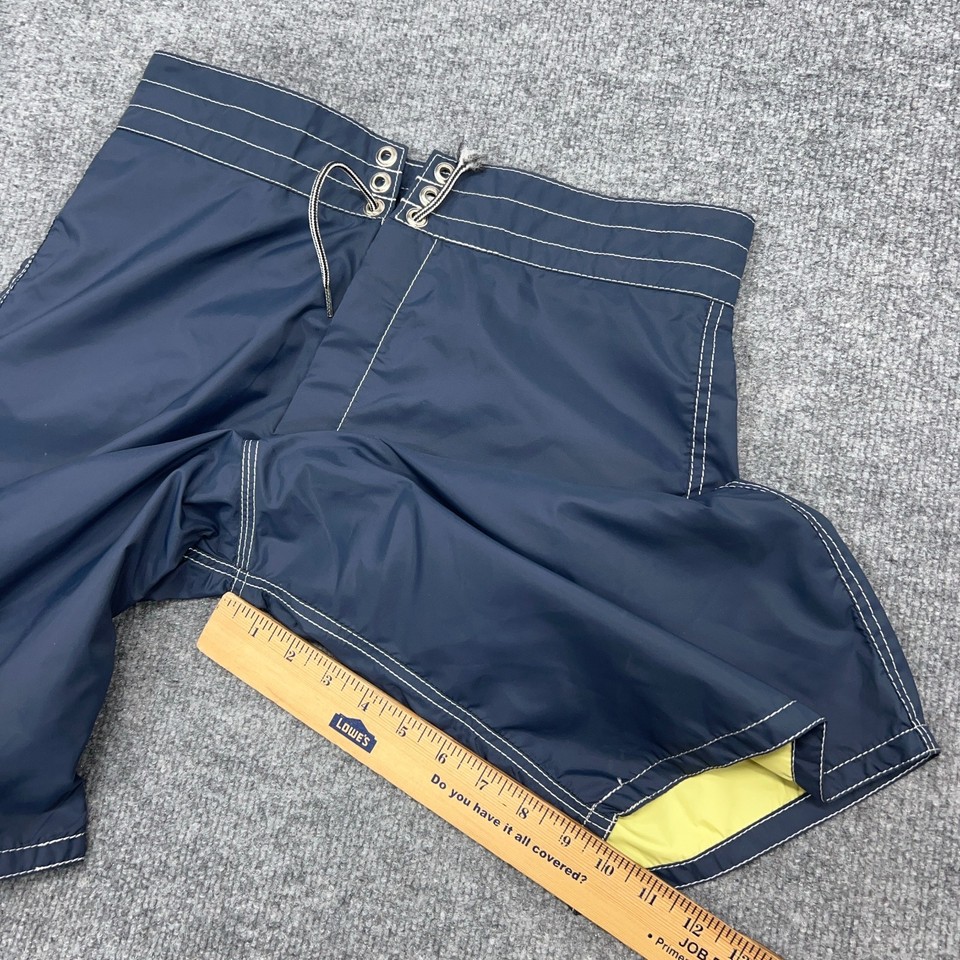 Birdwell Beach Britches Size 31 Navy Classic Board Short Surf Made in ...