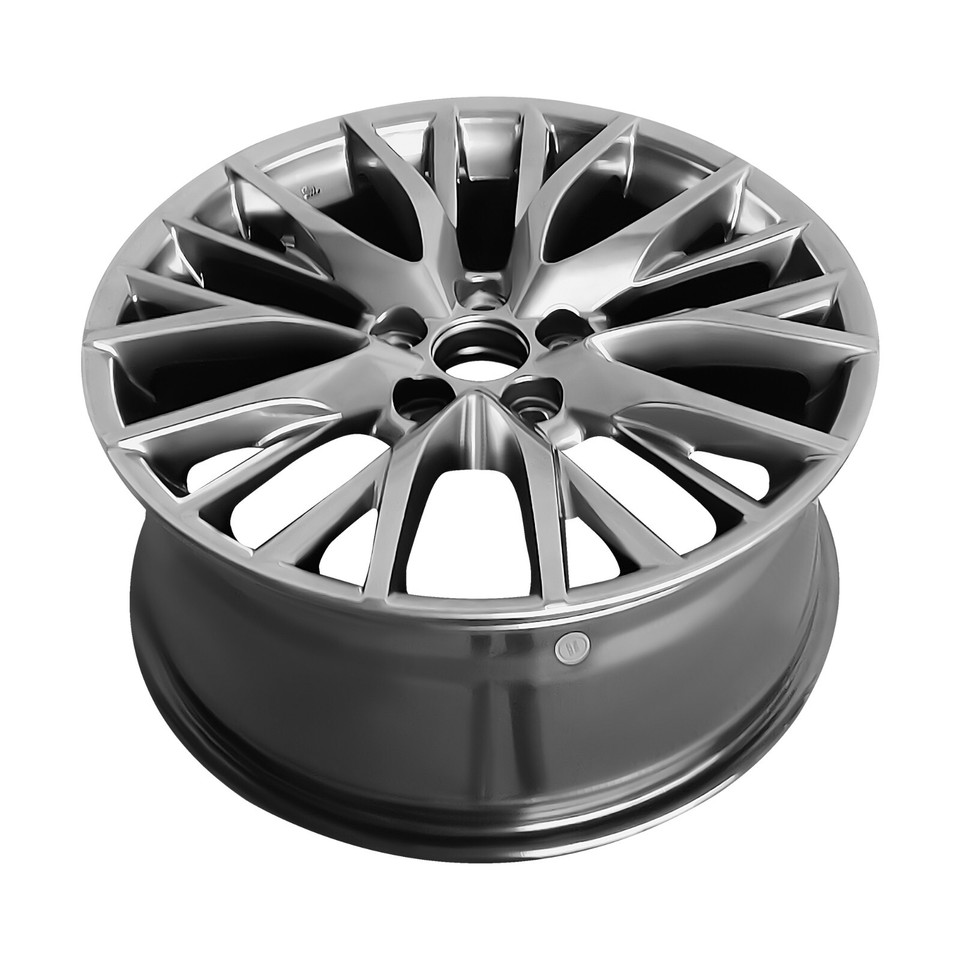 Lexus Toyota styled wheel 19x8 Aluminum Rim Hyper Black 4pcs. | eBay