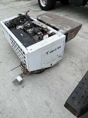 Used Thermo King unit with a brand new Thermo King Compressor MD-II SR ...