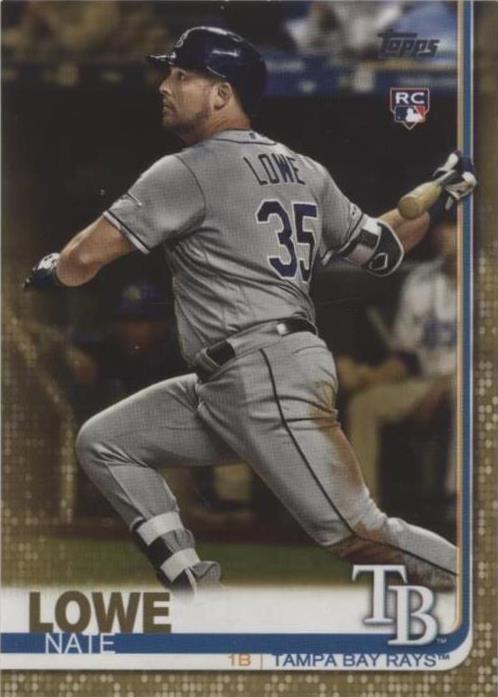 2019 Topps Update Series - Nate Lowe #US291 Gold /2019 (RC) for sale ...