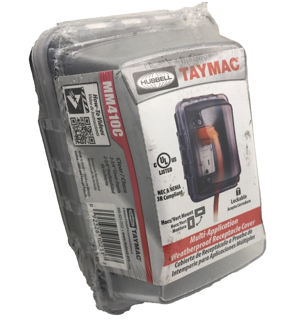MM410C TAYMAC MULTI APPLICATION WEATHERPROOF RECEPTACLE COVER ...