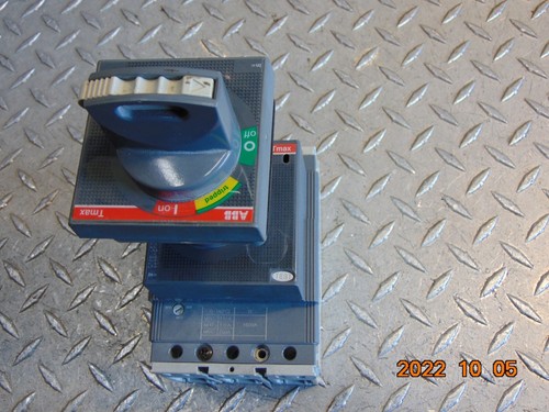 ABB SACE TMAX T2S 160 CIRCUIT BREAKER TMD 160-1600 A with ON/OFF KNOB ...