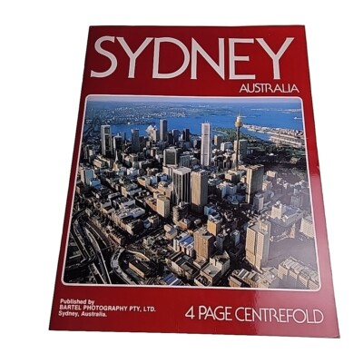 Sydney Australia 4 Page Centrefold 1984 Paperback Book | eBay Australia