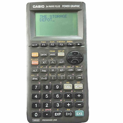 Casio FX-7400G Plus Power Graphic Calculator - 32KB Program - | eBay