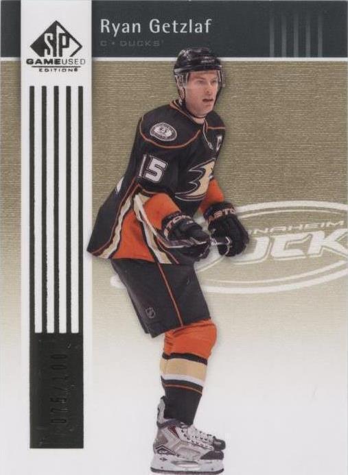2011-12 SP Game Used Edition - Ryan Getzlaf #1 Gold /100 for sale online | eBay