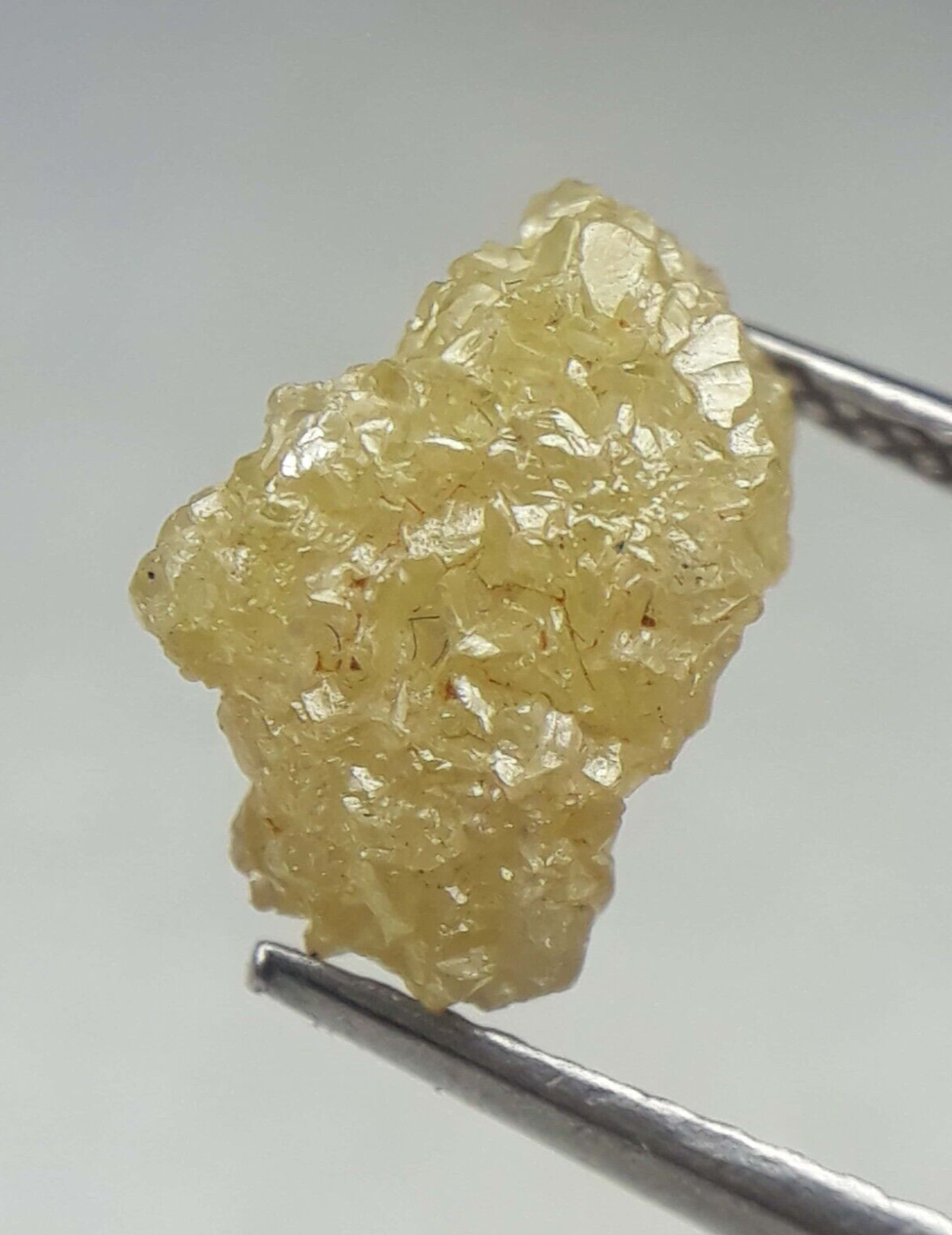 2.35 Ct,Natural Rough Diamond,Light Yellow Rough,Natural Uncut Diamond ...