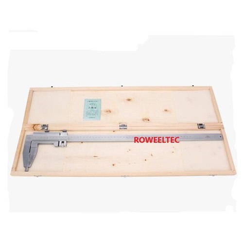 60" (150cm) Heavy Duty Vernier Caliper stainless fine adjustment 5" jaw ...