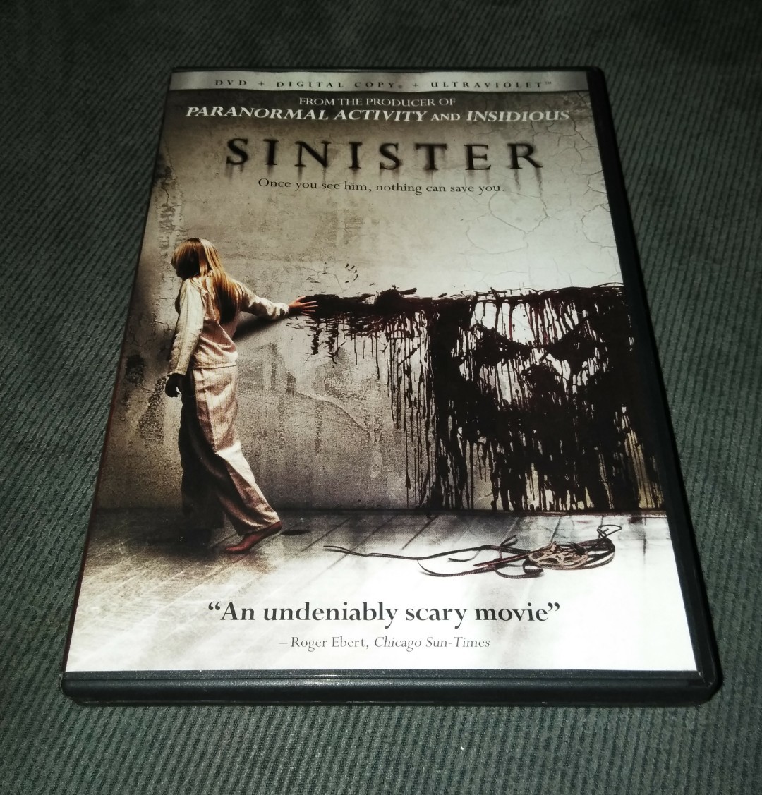 Sinister DVD Movie Ethan Hawke HORROR 25192175473| eBay