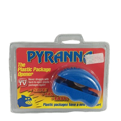 Pyranna The Plastic Package Opener Safe Fast Easy As Seen On TV | eBay