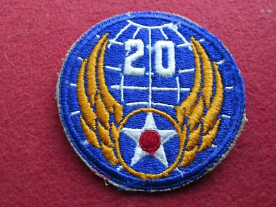 US Army Air Force AAF 20th Air Force patch | eBay