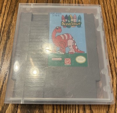 Color a Dinosaur (Nintendo Entertainment System NES, 1993) Game Only ...