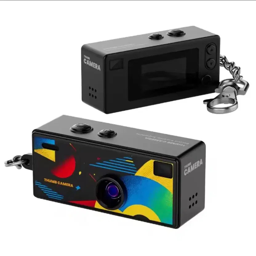 Retro Mini Digital Camera with Keychain - Multiple Colors | eBay
