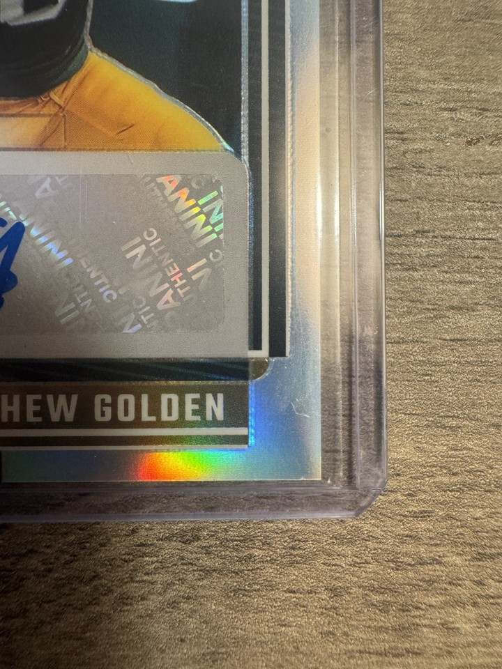 2025 Panini Donruss Optic - Matthew Golden Signature Series Auto RC ...