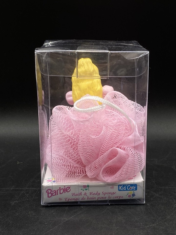 BARBIE Bath & Body Sponge 1997 New In Box Loofah | eBay