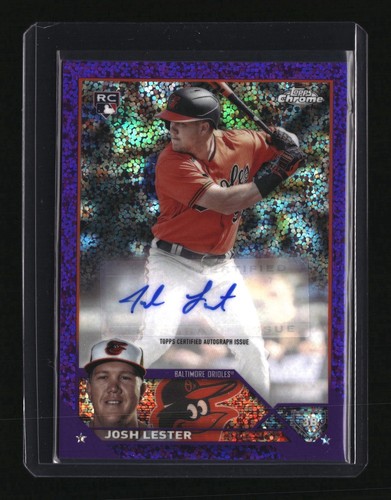 2023 Topps Chrome Update Josh Lester Auto /299 | eBay