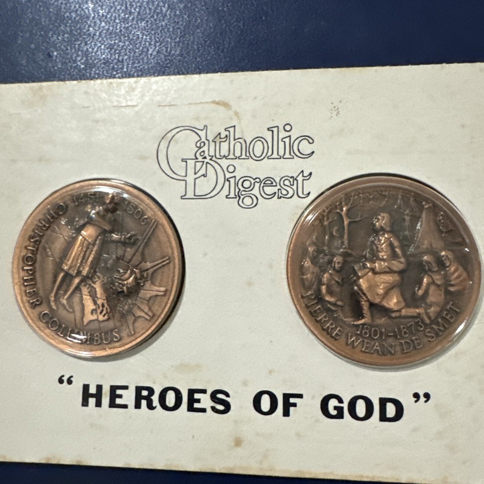 Catholic Digest Heroes Of God 62 Coin Collection | eBay