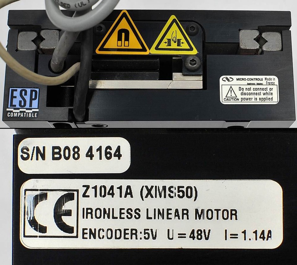 Newport XMS50 Ultra-Precision 50mm Translation Stage Ironless Linear ...