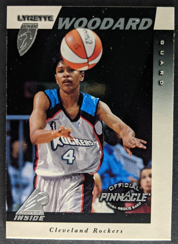 Lynette Woodard 1997 Pinnacle Inside WNBA #34 Basketball Card Rookie RC ...