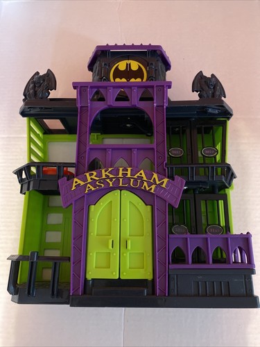 Fisher Price Batman Arkham Asylum Jail Playset DC Super Friends ...