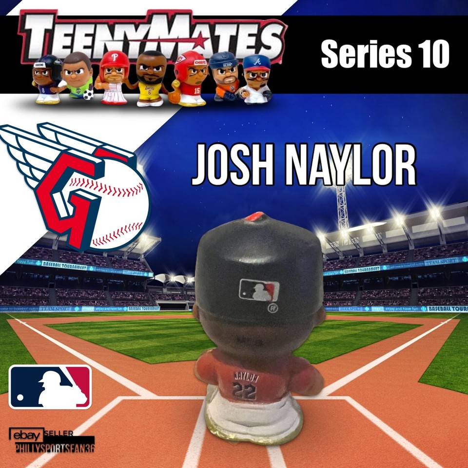 Series 10 X MLB TeenyMates Cleveland Guardians JOSH NAYLOR Mini Figure ...