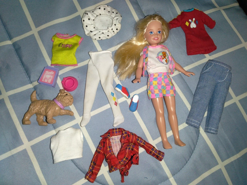 Vintage Mattel 1990's Stacie Doll Barbie's Sister with Clothing Shoe ...