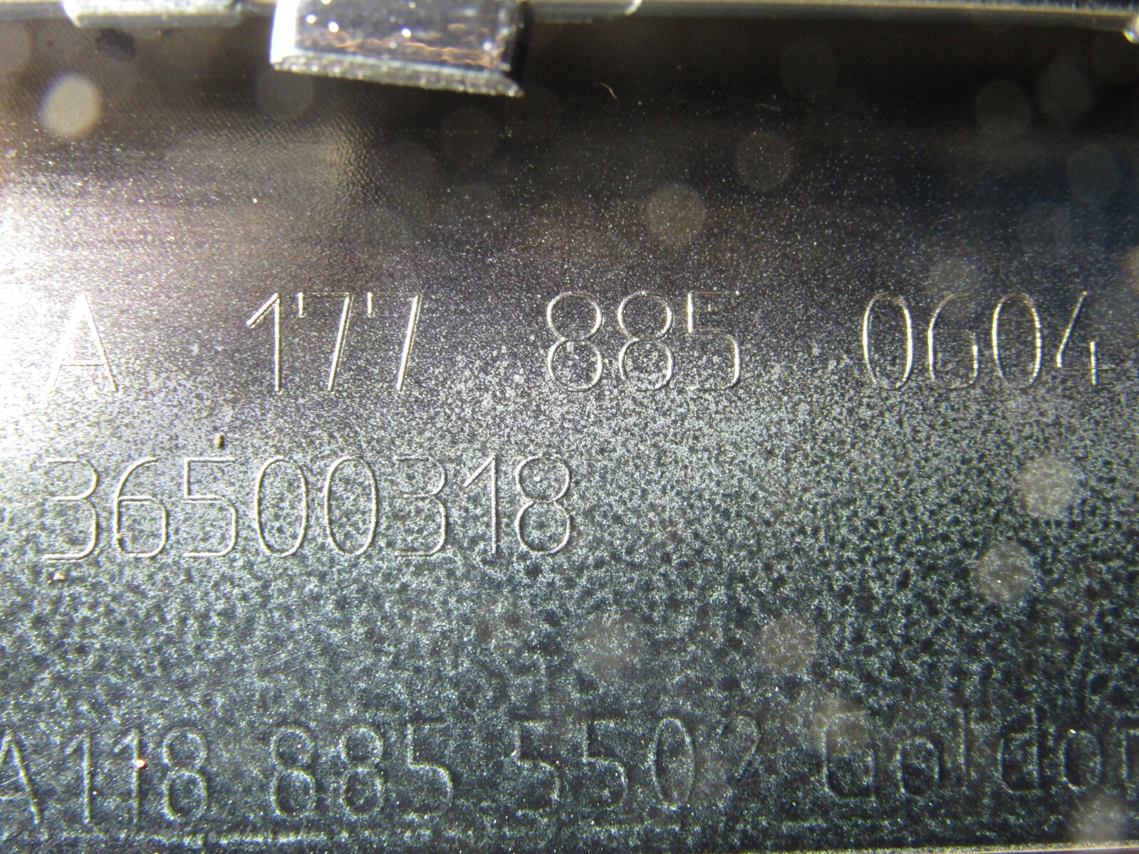 Mercedes-Benz a Class W177 Front Bumper Spoiler Chrome A1778850604 Ref ...