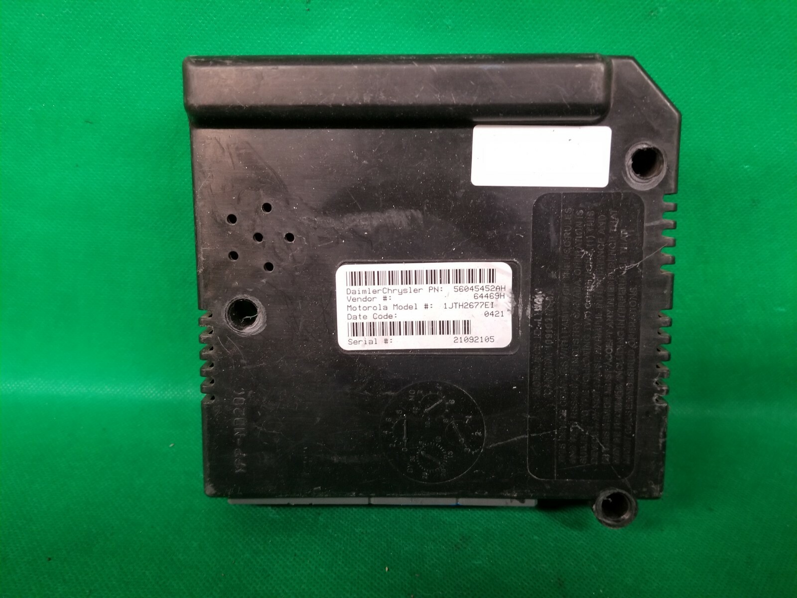 01 2001 DODGE DAKOTA CTM CENTRAL TIMING MODULE UNIT CTU OEM BCM ...