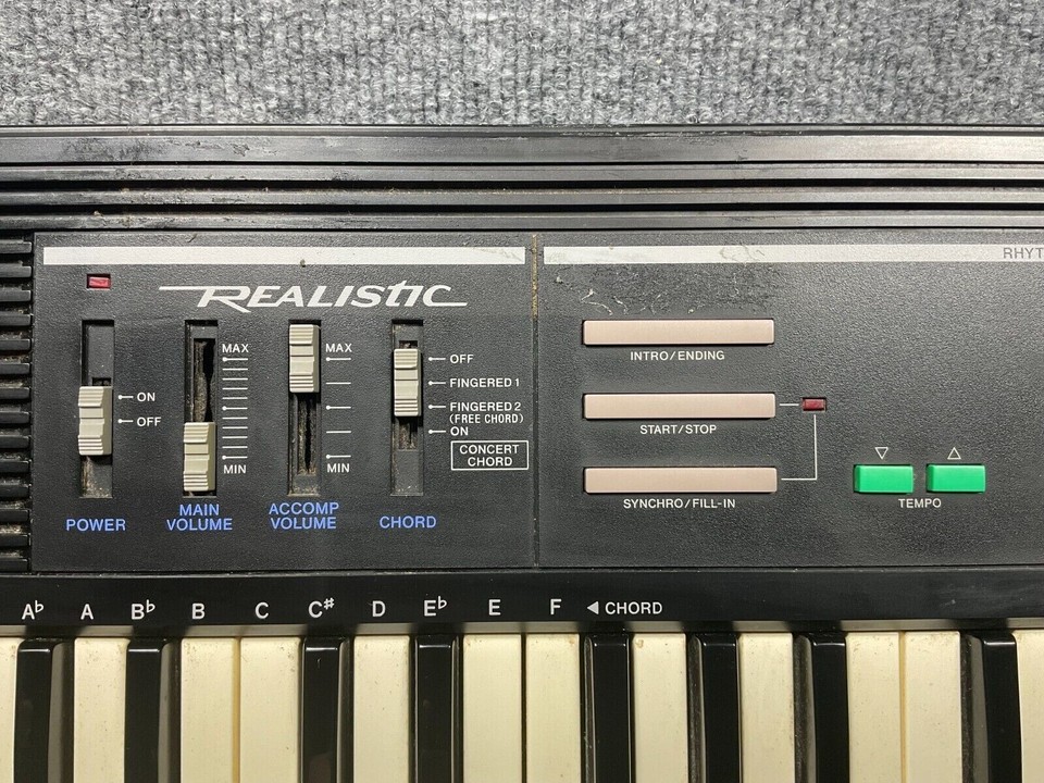 Realistic Concertmate 750 🎹 Keyboard Synthesizer 42-4010 49 Keys Parts ...